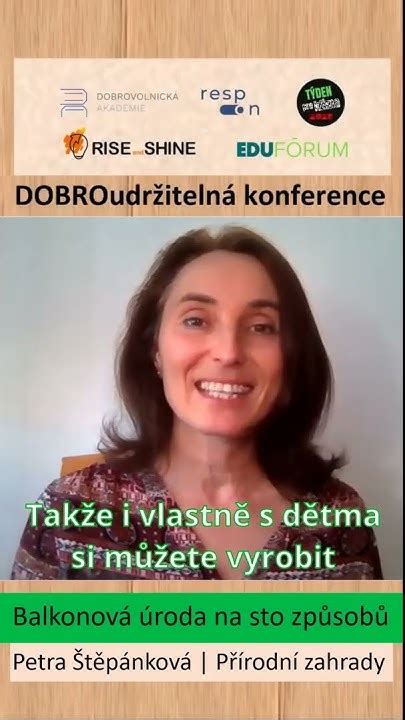 Petra Babča Štěpánková Dobroudrzitelna Dobrovolnictvi Jedlybalkon