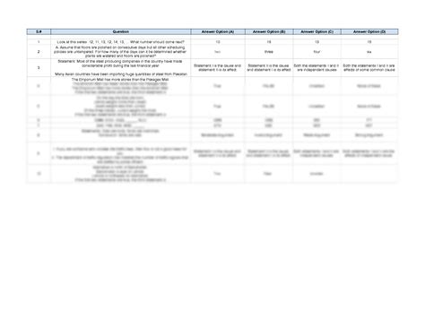 SOLUTION Logical Reasoning Practice Quiz Studypool