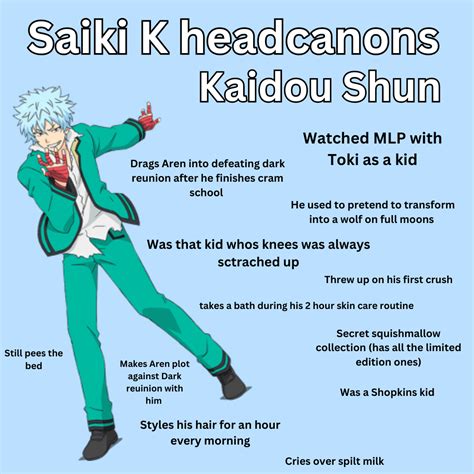 Saiki K Headcanons Lmk What U Think Rsaikik