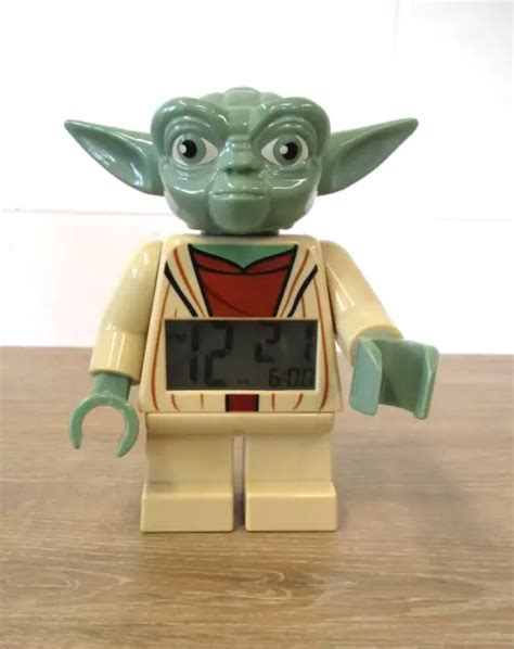 Star Wars Lego Yoda 7 Lcd Digital Alarm Clock Tested And Working Eur 9
