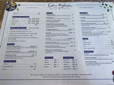 Ceduna Foreshore Hotel Motel Ceduna South Australia Restaurant Happycow