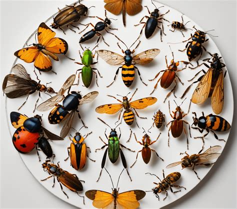 Lexica A Realistic Image Of A Big Group Of Insects On A White