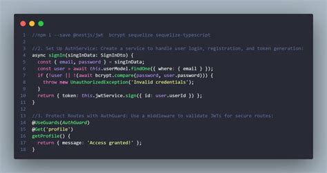 Kaique Perez On Linkedin Nestjs Jwt Authentication Webdevelopment