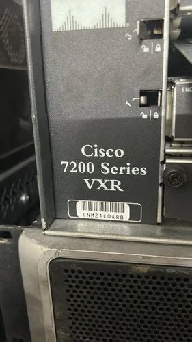 Cisco VXR Series Routers SERIAL NO CNM C ARB At Piece Cisco Computer Router In