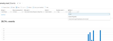 possible bug application insights can t find some properties in some