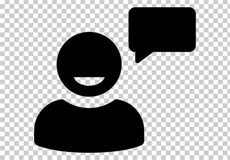 Computer Icons Speech PNG Clipart Black Black And White Computer Icons Conversation