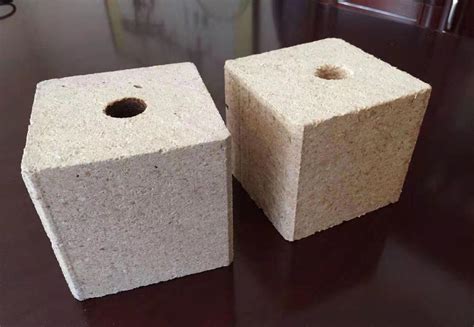 Compressed Chips Block Extruder Wood Sawdust Chipblock For Pallet Foot