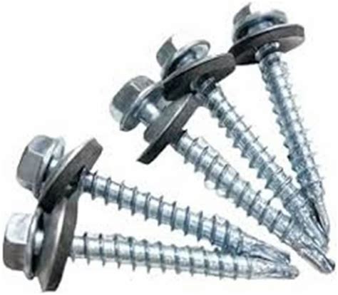 B K Jagan And Co Hex Head Self Drilling Tapping Screws Zinc Plated Carbon