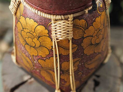Handmade Decorative Thai Rice Container