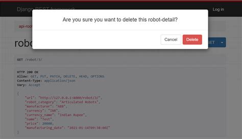 django rest 框架中的可浏览 api 码农参考