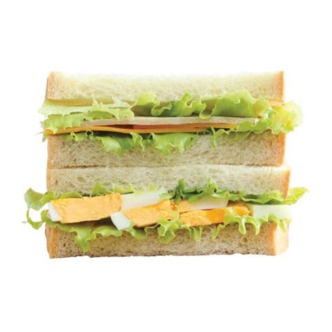 Chicken Slice And Cheese Sandwich Hogan Bakery