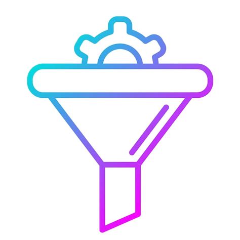 Premium Vector Funnel Vector Illustration Style