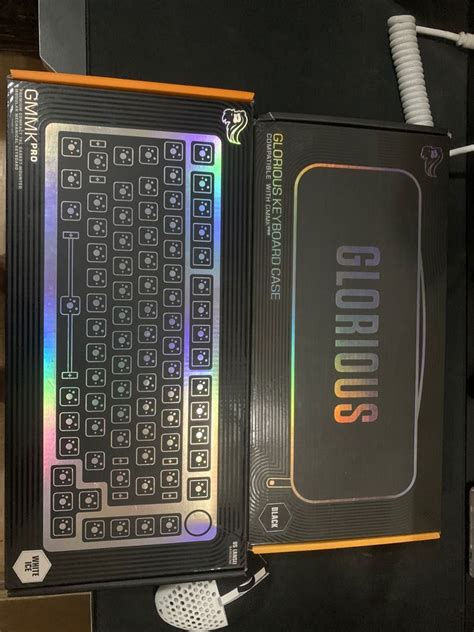 Gmmk Pro White Ice Barebones Glorious Carrying Case Computers And Tech