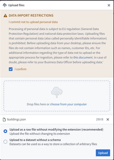 Upload A Json File To Slate Or Foundry Stack Overflow