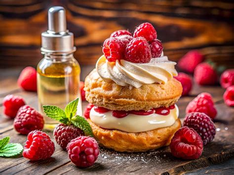 A Red Raspberry Is Dripping With Liquid Stock Photo Image Of Blackberry Generated