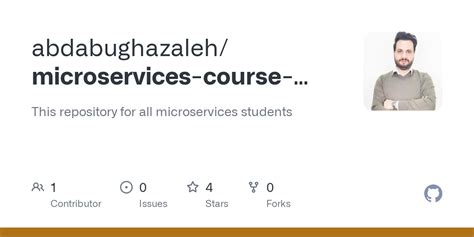 GitHub Abdabughazaleh Microservices Course First This Repository For