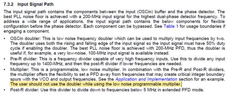 Lmx2582 The Chips Output Was Wrong And Cant Be Locked When I Use