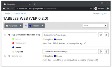 Tabbles Web 02 Update File Tagging Document Management