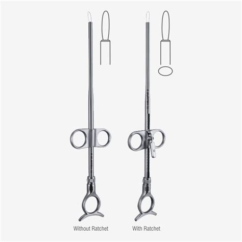 Surtex® Eves Tonsil Snare 3 Finger Rings Handle