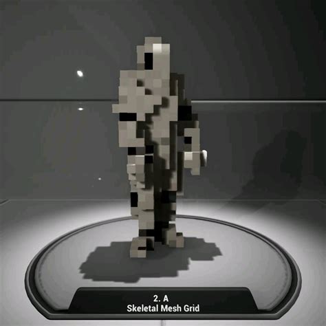 skeletal mesh grid r unrealengine