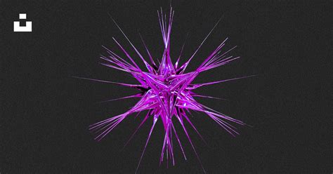 어두운 배경에 자주색 뾰족하고 추상적인 모양입니다 사진 Unsplash의 무료 추상적인 이미지