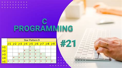 21 Star Pattern9 C Program CollegePlacementPrep YouTube