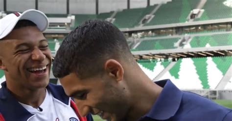 널 부술 거야 몇 달전 농담이 현실로… 음바페vs하키미 4강서 만났다