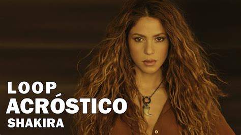 Shakira Acróstico 1 Hour Loop Youtube