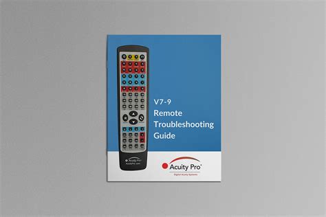 V7 9 Remote Troubleshooting Guide Acuity Pro