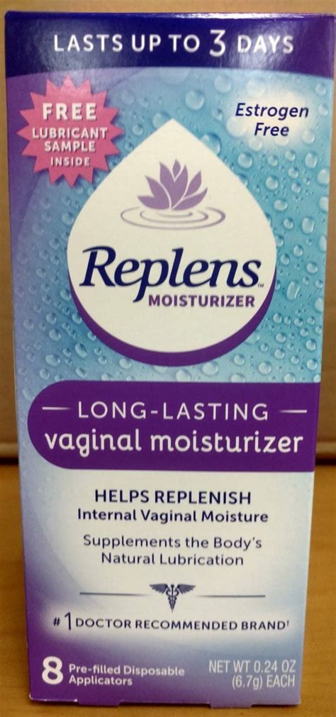 Replens Long Lasting Vaginal Moisturizer 8 Ct 0 24 Oz 4 Pack