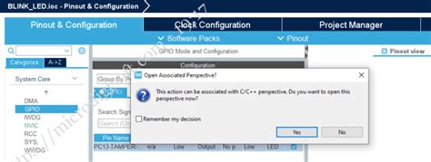 Getting Started With Stm32 Blue Pill Using Stm32cubeide Blinking Led