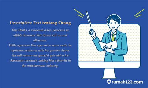 12 Contoh Descriptive Text Tentang Orang Dalam Bahasa Inggris