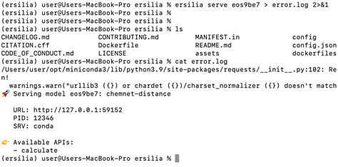 Bug Eos9be7 Input Data Error Issue 411 Ersilia Os Ersilia GitHub