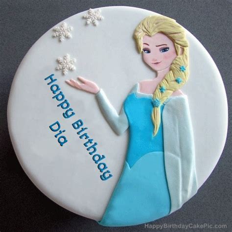 ️ Frozen Elsa Birthday Cake For Dia