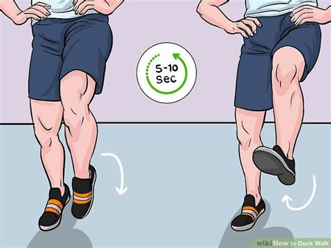 3 Ways To Duck Walk Wikihow