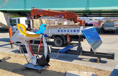 주미래테크 하이브리드가로등 경남 합천 핫들생태공원 20220119