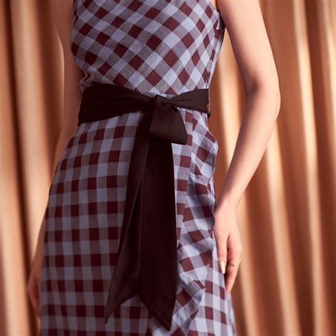 Chris Dress Check Prints Emma Wallace Wolf And Badger