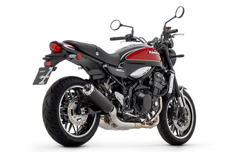 ARROW Auspuff DARK REBEL für Kawasaki Z RS Edelstahl mit Alu Endkappe AR RBA