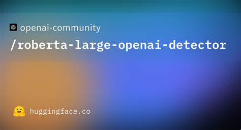 Readme Md Roberta Large Openai Detector At Main