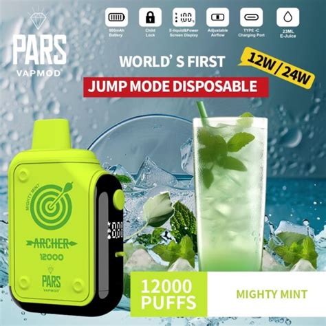 Pars Vapmod Archer 12000 Puffs Double Apple