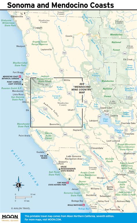 Northern California Coastal Counties