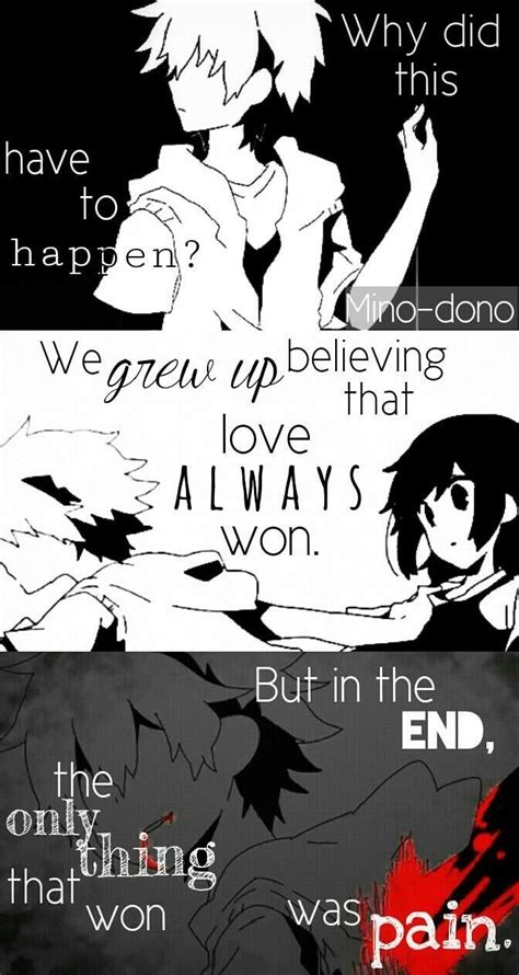 Anime Sad Poems Sad Anime Quotes Manga Quotes Amazing Quotes Best