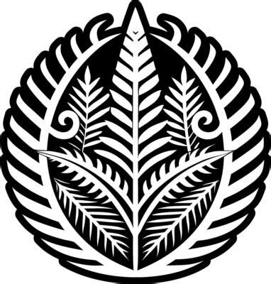New Zealand Silver Fern Vector Art Icons And Graphics For Free Download