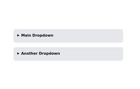 Nested Dropdown Tailwind Css Example