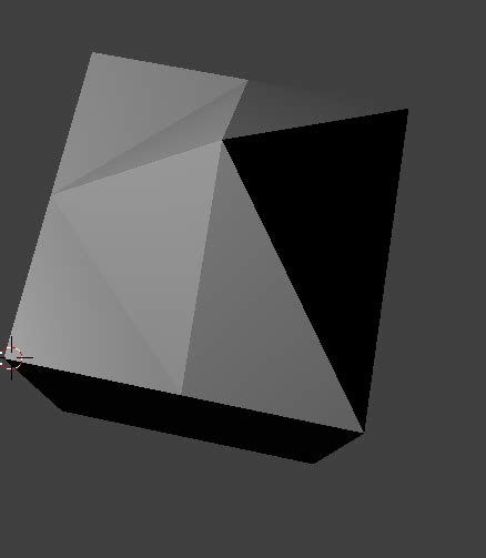 Vertices Dragging Center Point Of Cube Won T Drag All Edges To Corners With It Blender Stack
