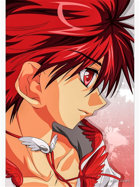 Dn Angel Daisuke Niwa Fanart Sticker For Sale By Aeneajones Redbubble
