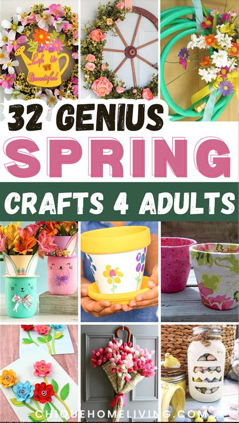 32 Beautiful Spring Crafts For Adults To Try This Season In 2025