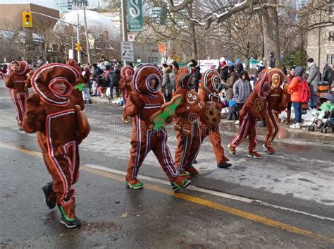 The Original Santa Claus Parade In Toronto Editorial Photography