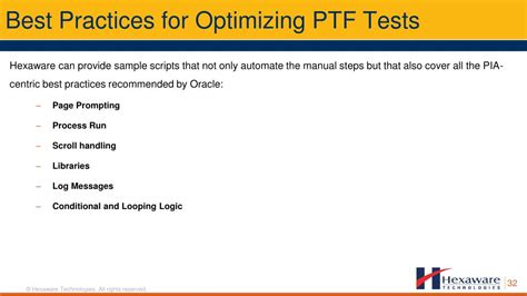 PPT Utilizing PeopleSoft PeopleTools Test Framework To Automate Testing And Lower Costs