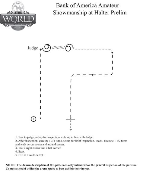 Aqha Showmanship Patterns Np